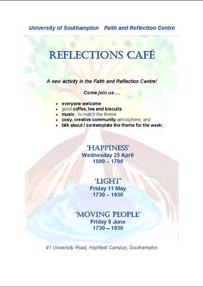 Chaplaincy and faith support | University of Southampton