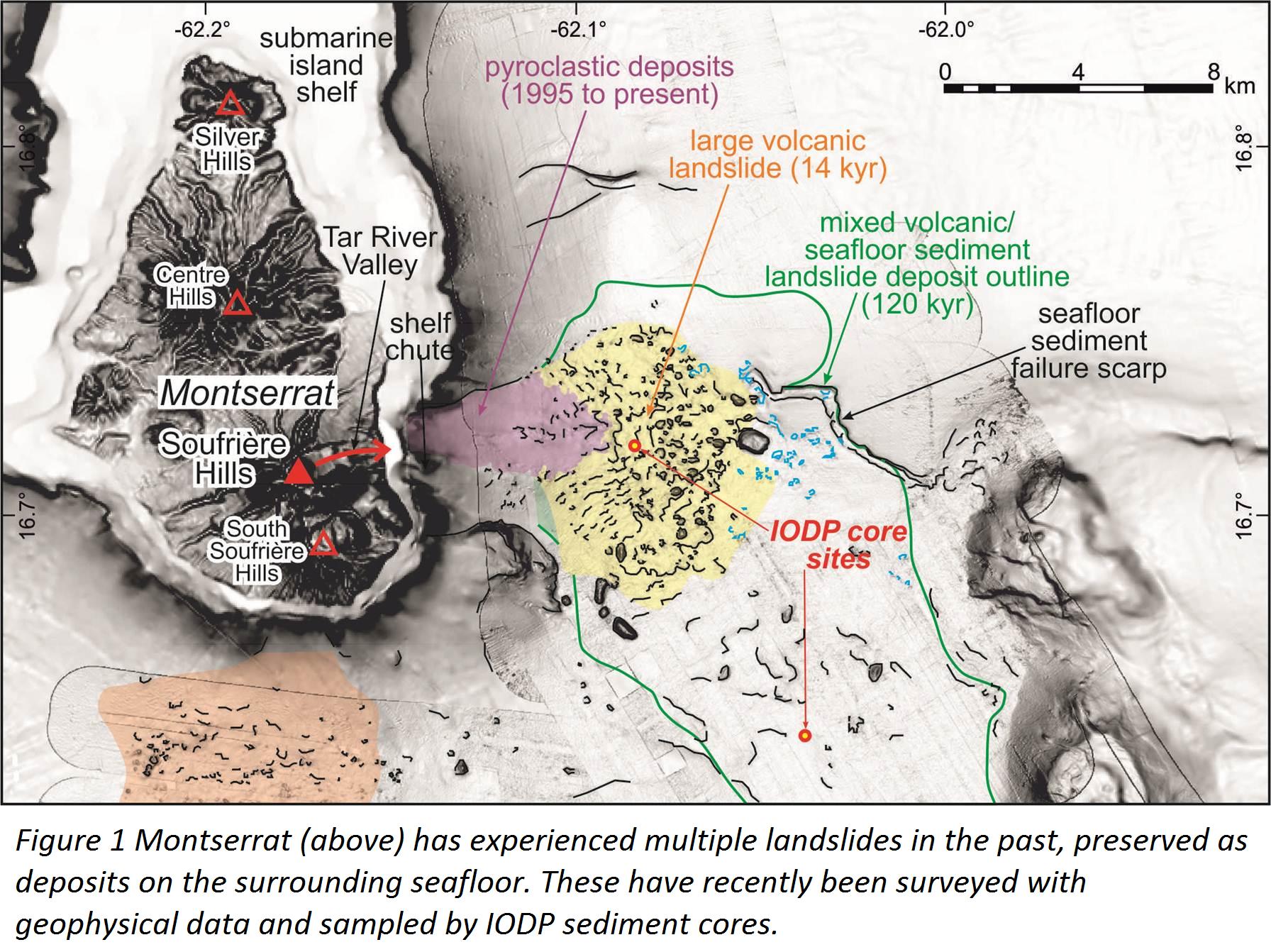 Volcanic edifice collapse | Ocean and Earth Science, National ...