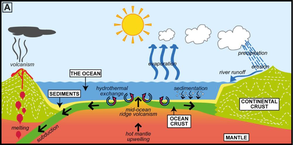 Calcium carbonate veins as past recorders of past ocean chemistry ...