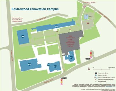 Southampton University Highfield Campus Map