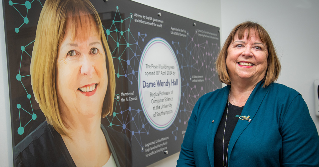 wendy-hall-opens-new-building | Web Science Institute | University of ...